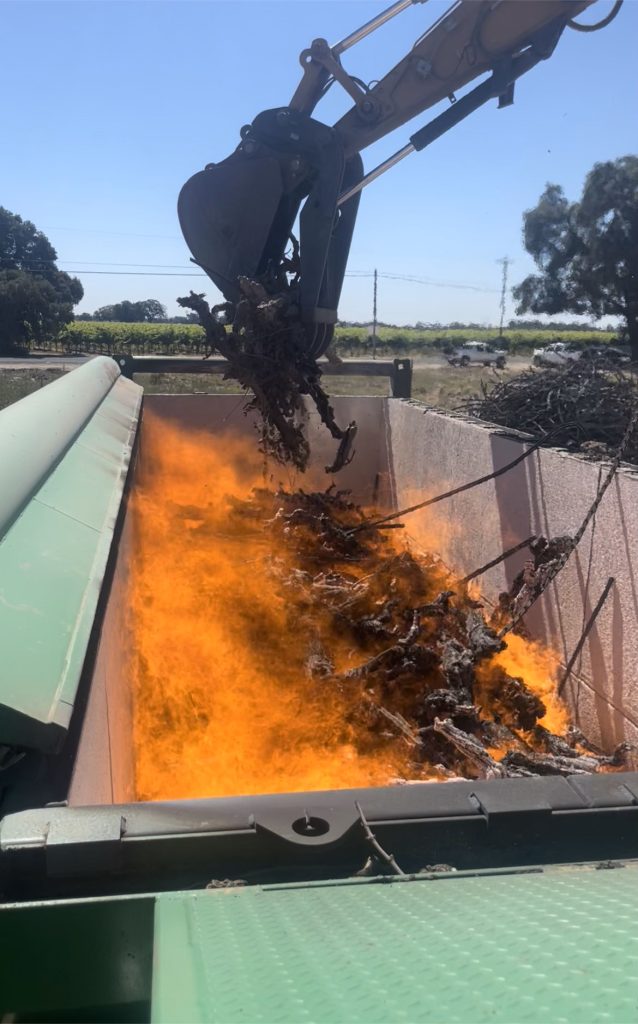 The End of Open Ag Burning in the Central Valley and the State | Grape ...